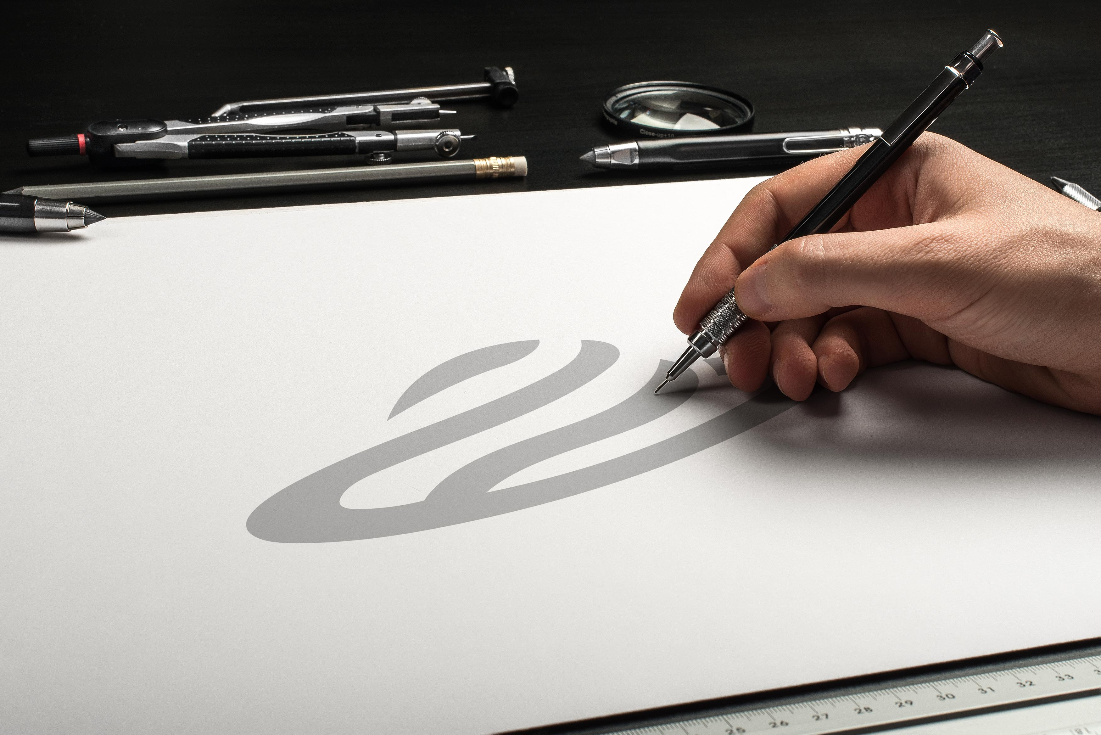 webplanet logo design by Sazzad Hossain onu on Dribbble