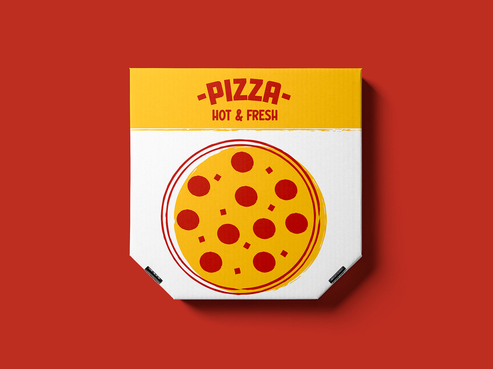 Generic Pizza Box by Richard Mullins on Dribbble
