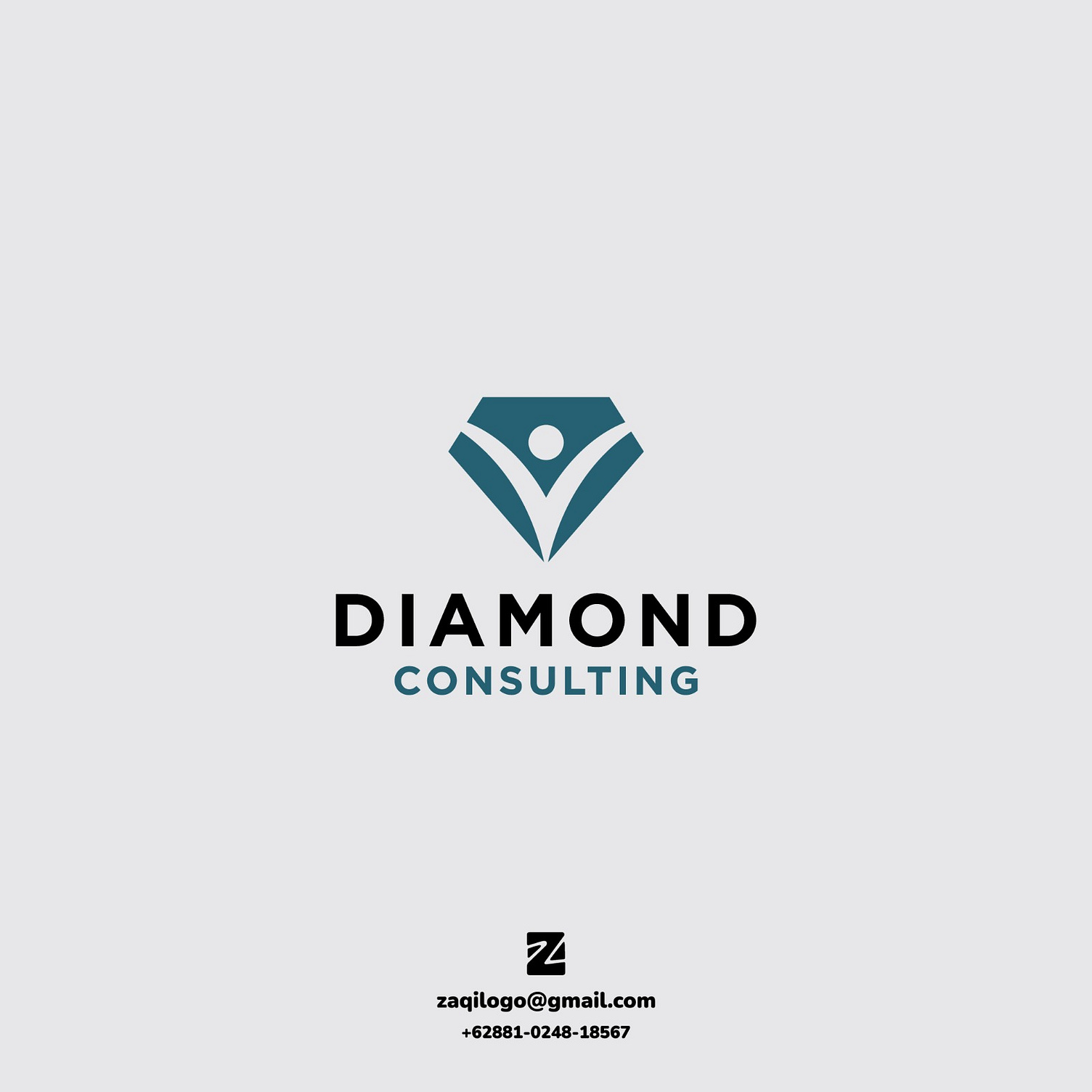 Diamond Consulting Logo by zaqilogo on Dribbble