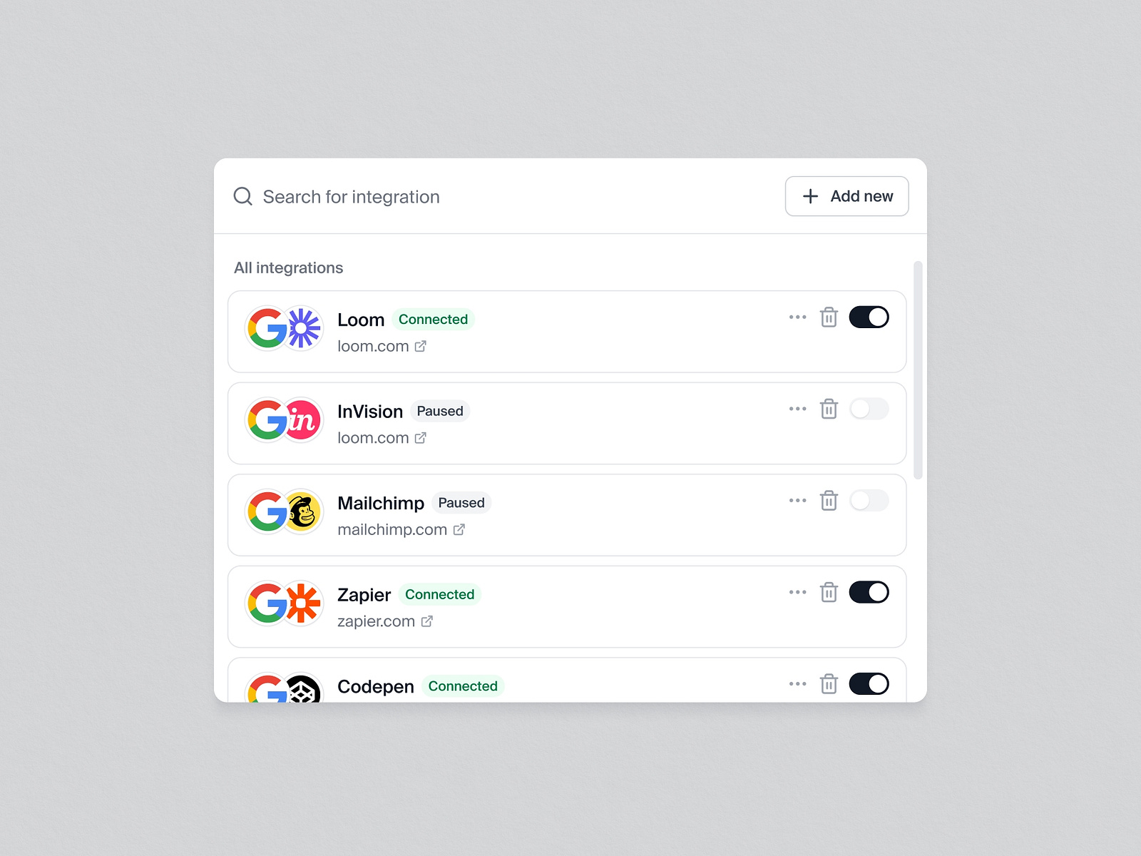 Command+K search menu — Untitled UI by Jordan Hughes® on Dribbble
