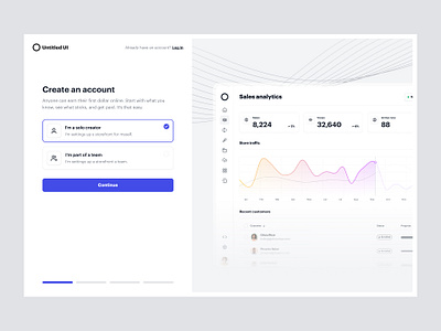 Create account — Untitled UI by Jordan Hughes® on Dribbble