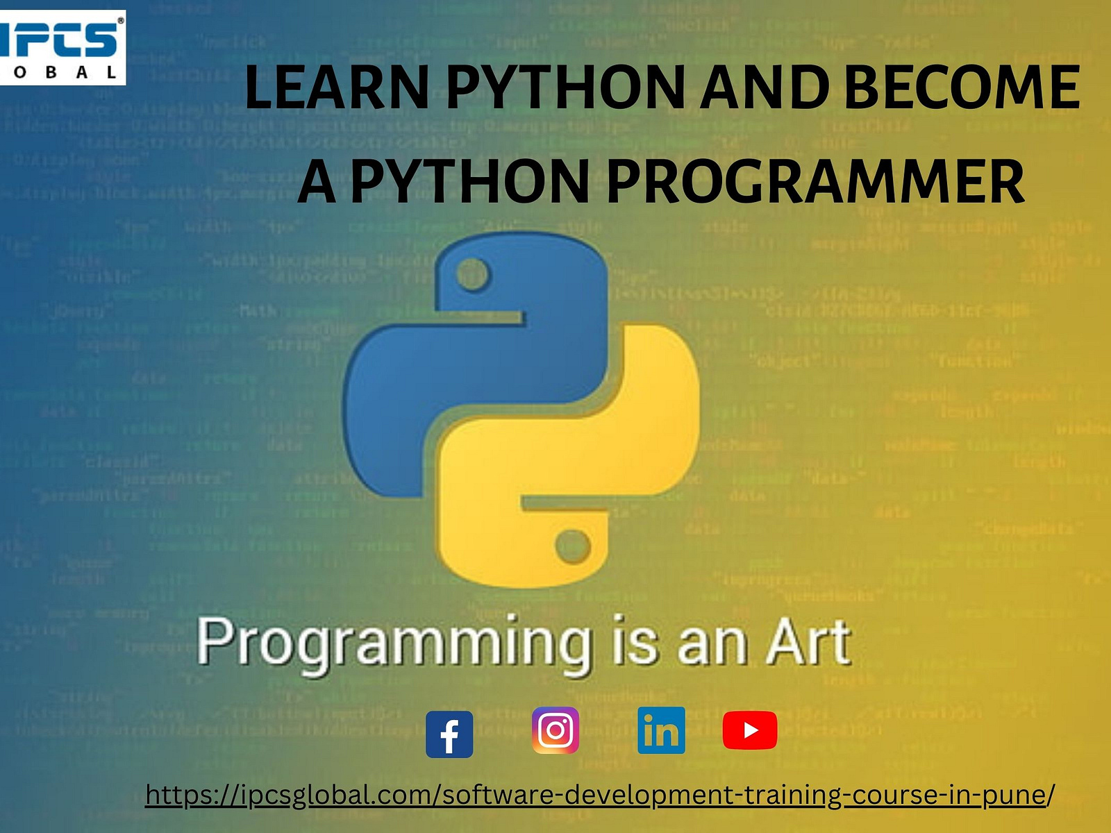 Learn python with IPCS Global by Reshmi R on Dribbble