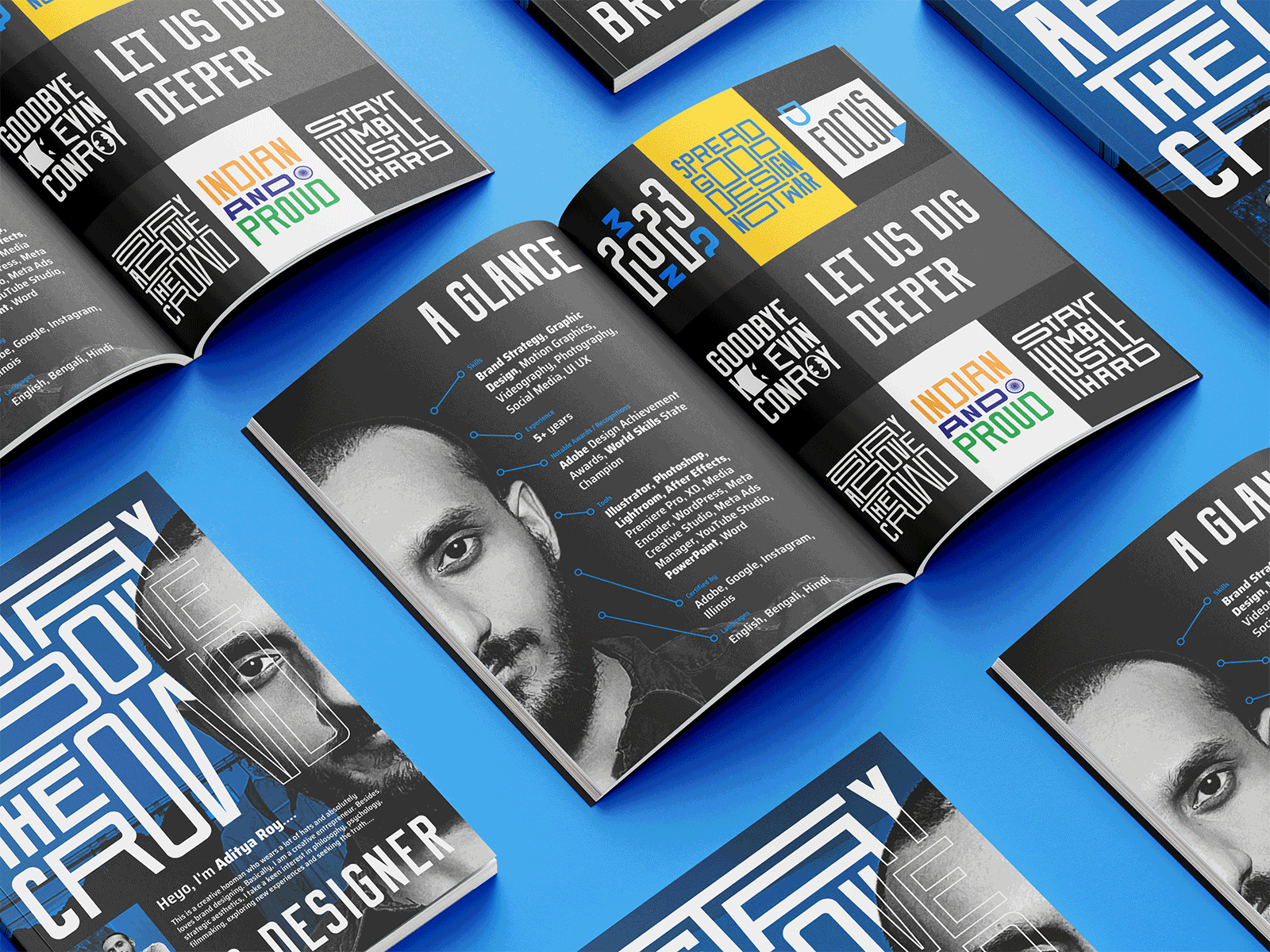Brand Designer resume/profile.... 2023 by Aditya Roy on Dribbble