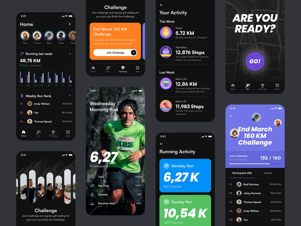 Browse thousands of Running images for design inspiration | Dribbble