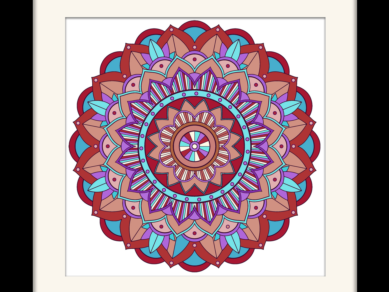 Digital Mandala Art by payal aggarwal on Dribbble