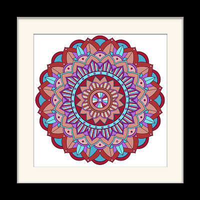 Digital Mandala Art By Payal Aggarwal On Dribbble