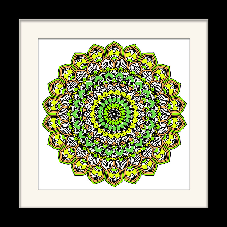 Digital Mandala Art by payal aggarwal on Dribbble