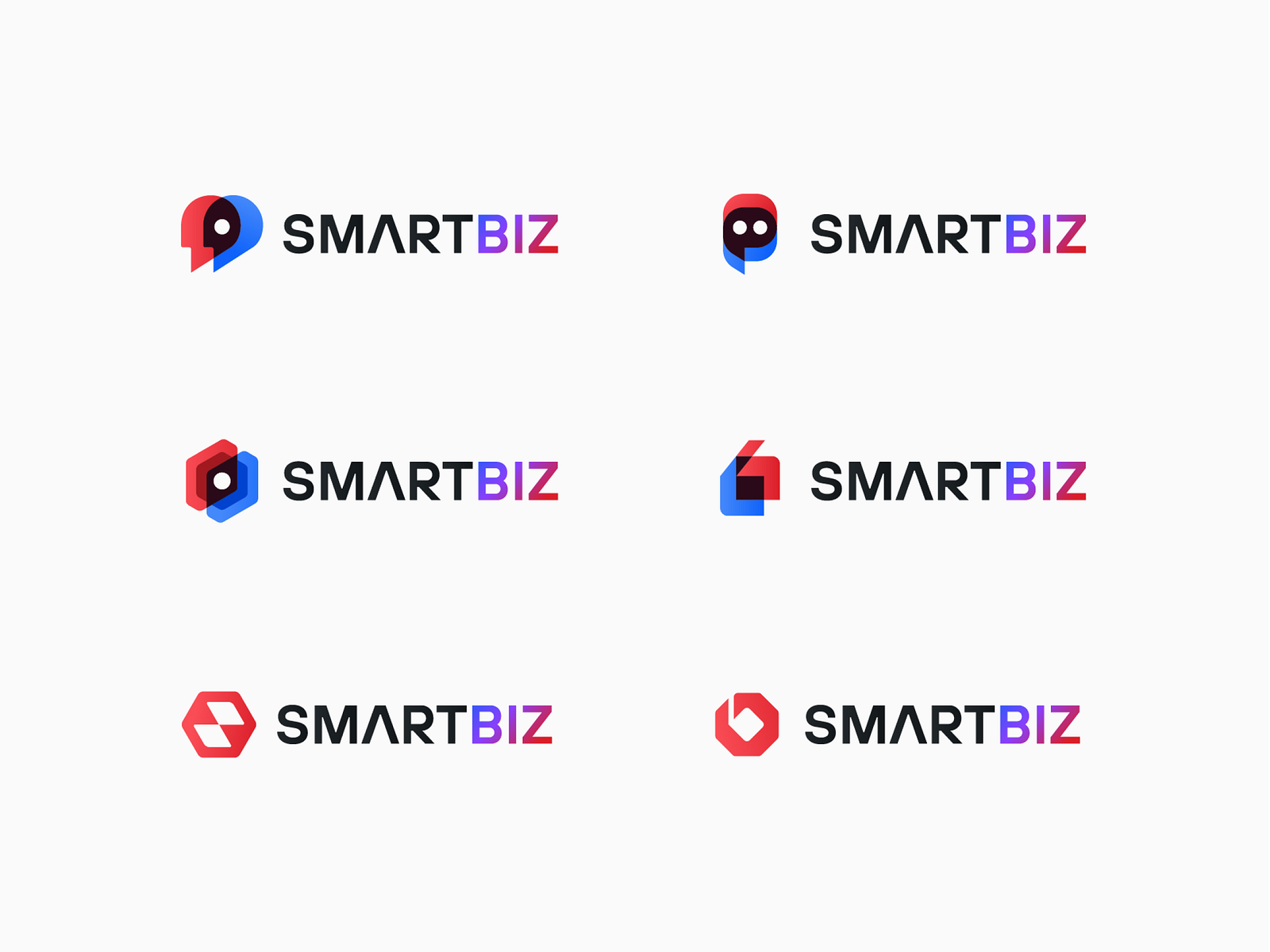 SMARTBIZ Logo Design by Pond Narongrit on Dribbble