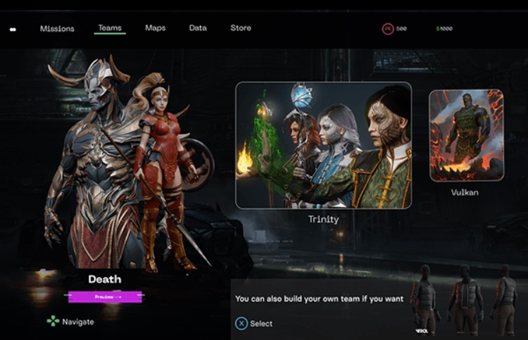 Video game UI by Marvin on Dribbble