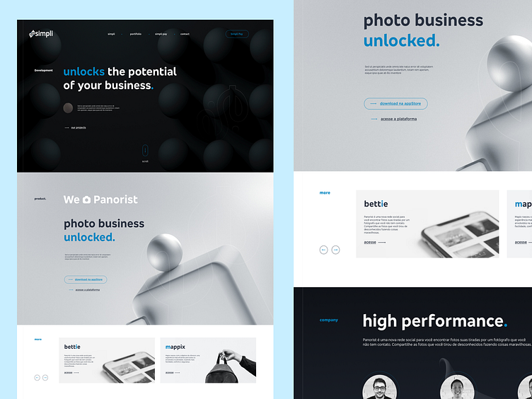 UI Proposal by Matheus Belli on Dribbble