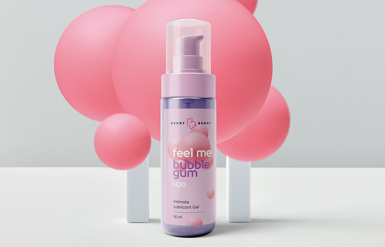 Intimate lubricant gel by Anton Antishin on Dribbble