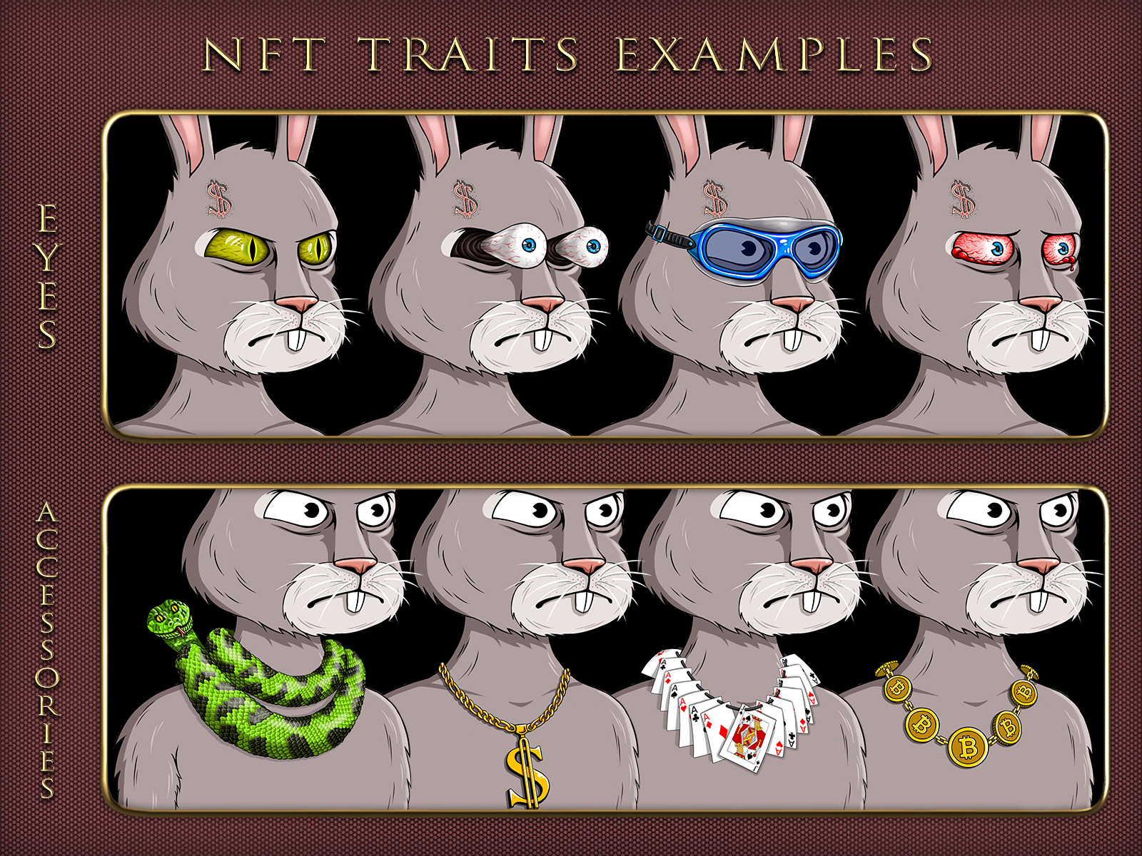 NFT Traits Design by Max Gogh on Dribbble