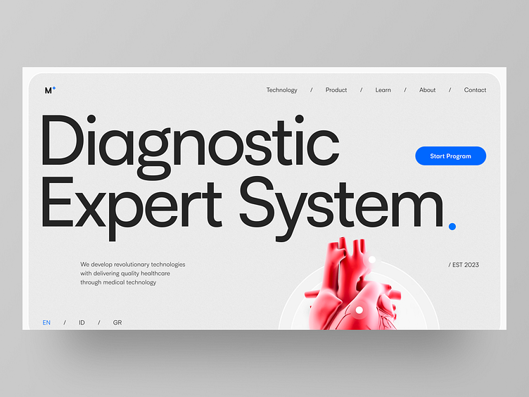 Medizinisch - Healthcare Technology Landing Page Website by Adhiari ...