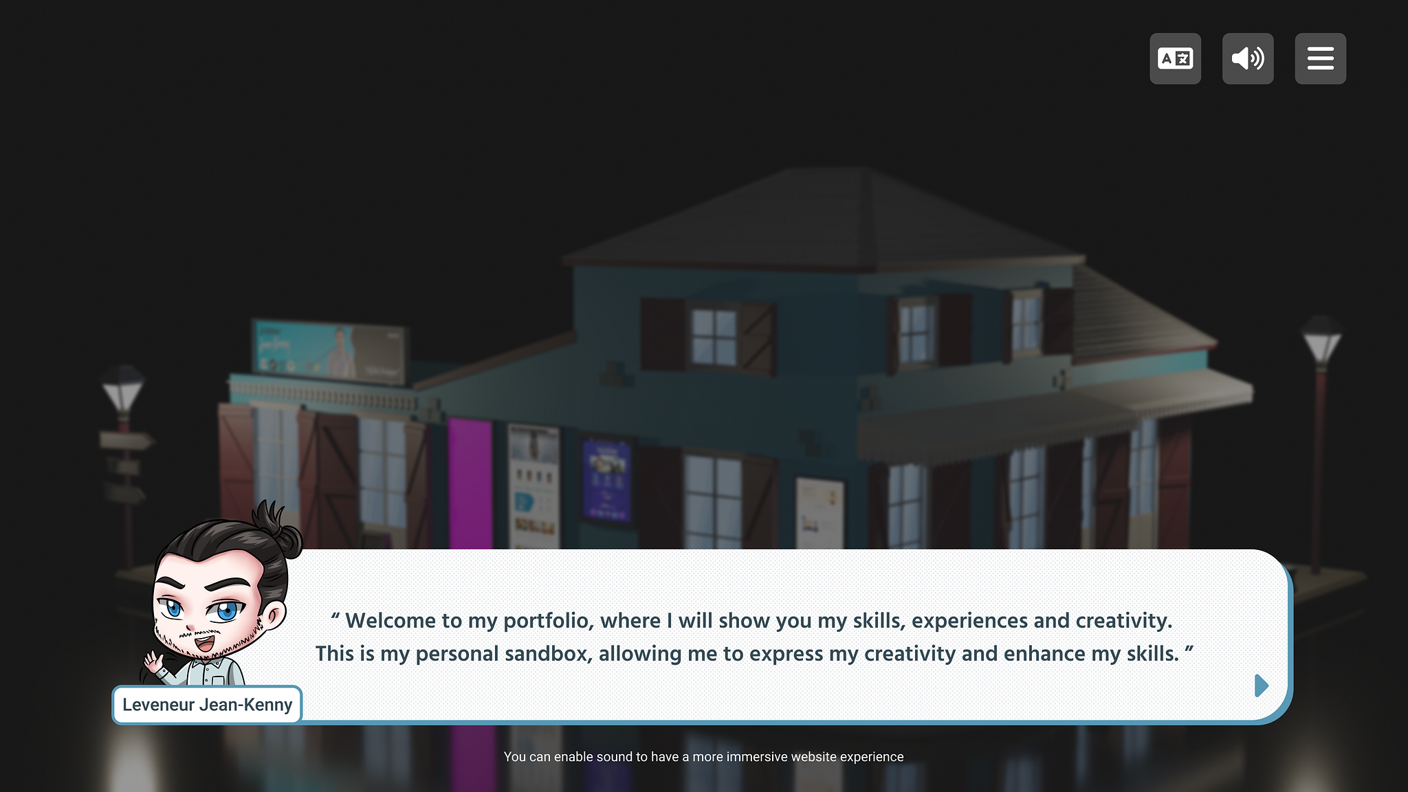 WIP of My Creative Portfolio by Leveneur Jean-Kenny on Dribbble