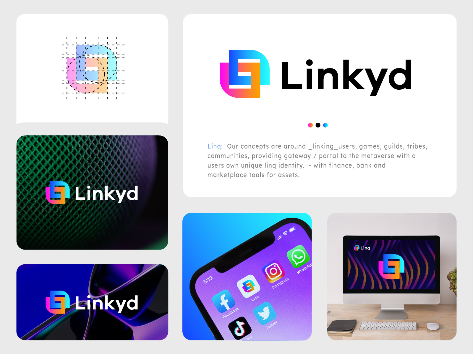 Browse thousands of Link Logo images for design inspiration | Dribbble