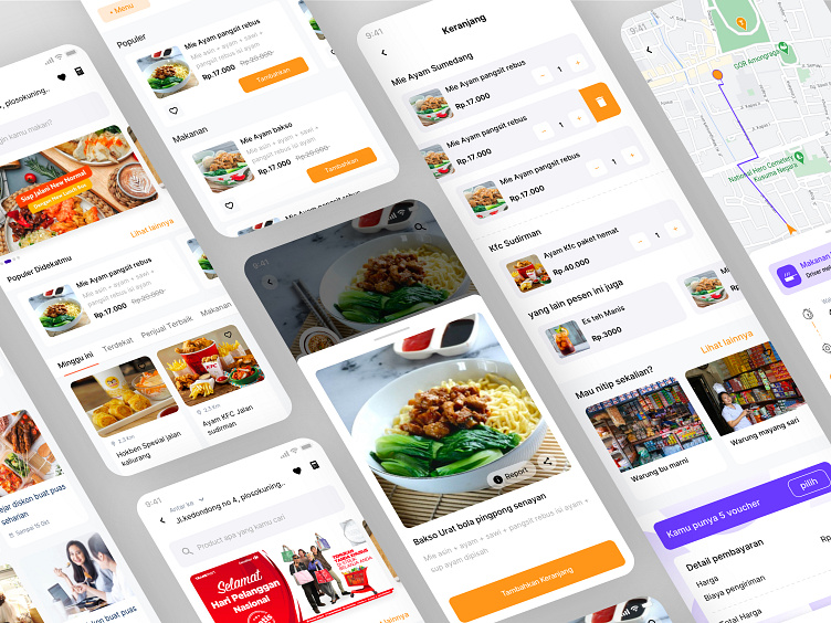 OTW - Mobile App Design by CloudGakkai on Dribbble