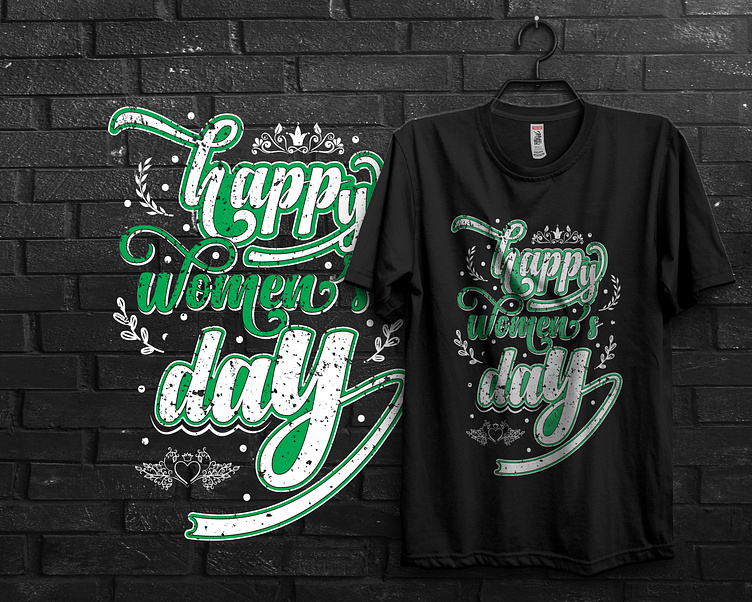 Women's T-shirt Design by AOUN KHAN on Dribbble