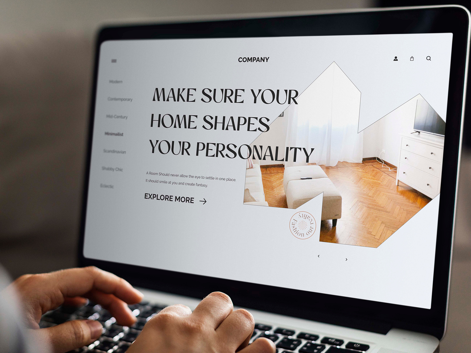 Furniture or Architecture Web ui by Akib Abdullah on Dribbble