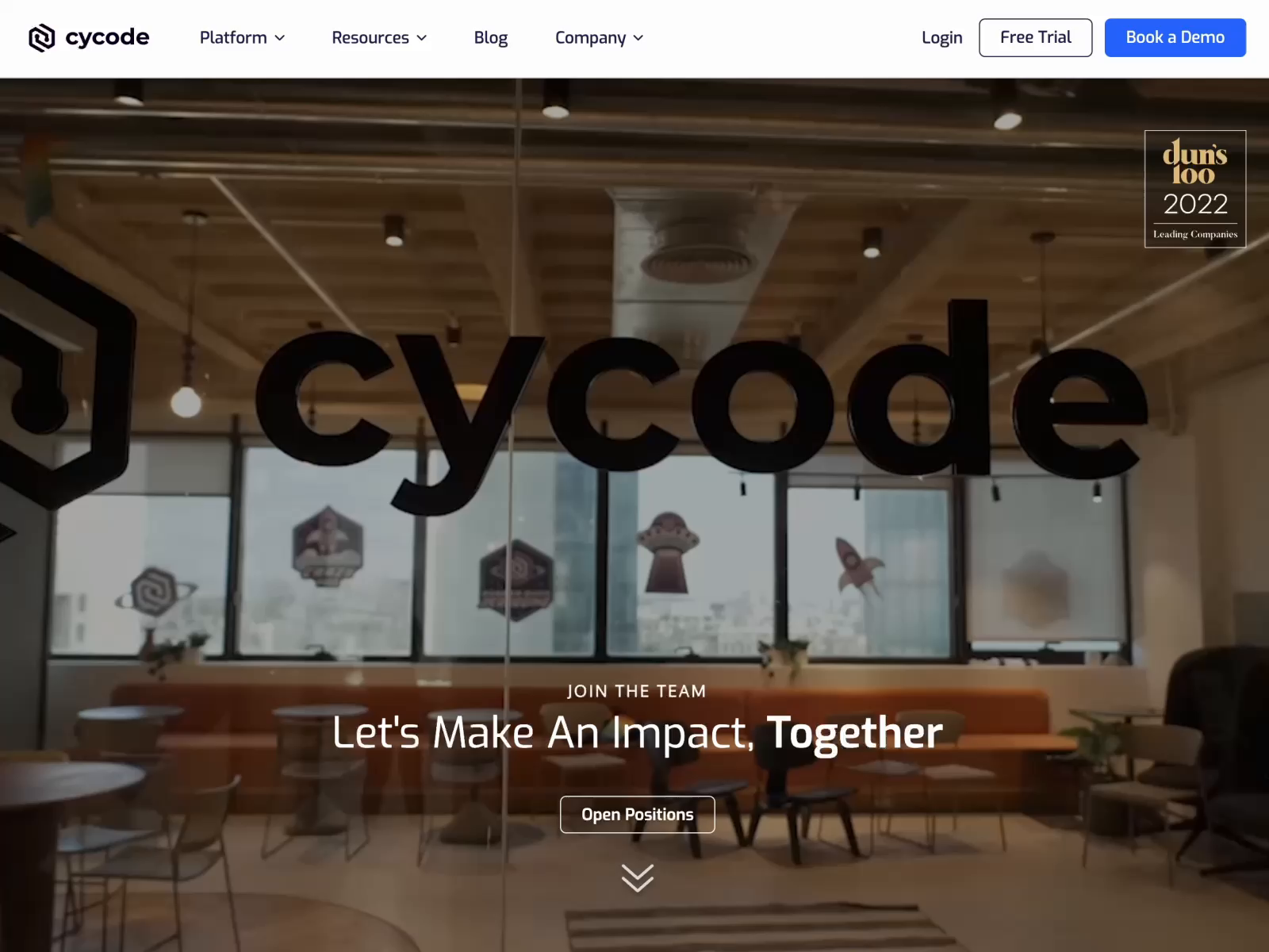 Career Page by Moty Weiss for Cycode Design Team on Dribbble