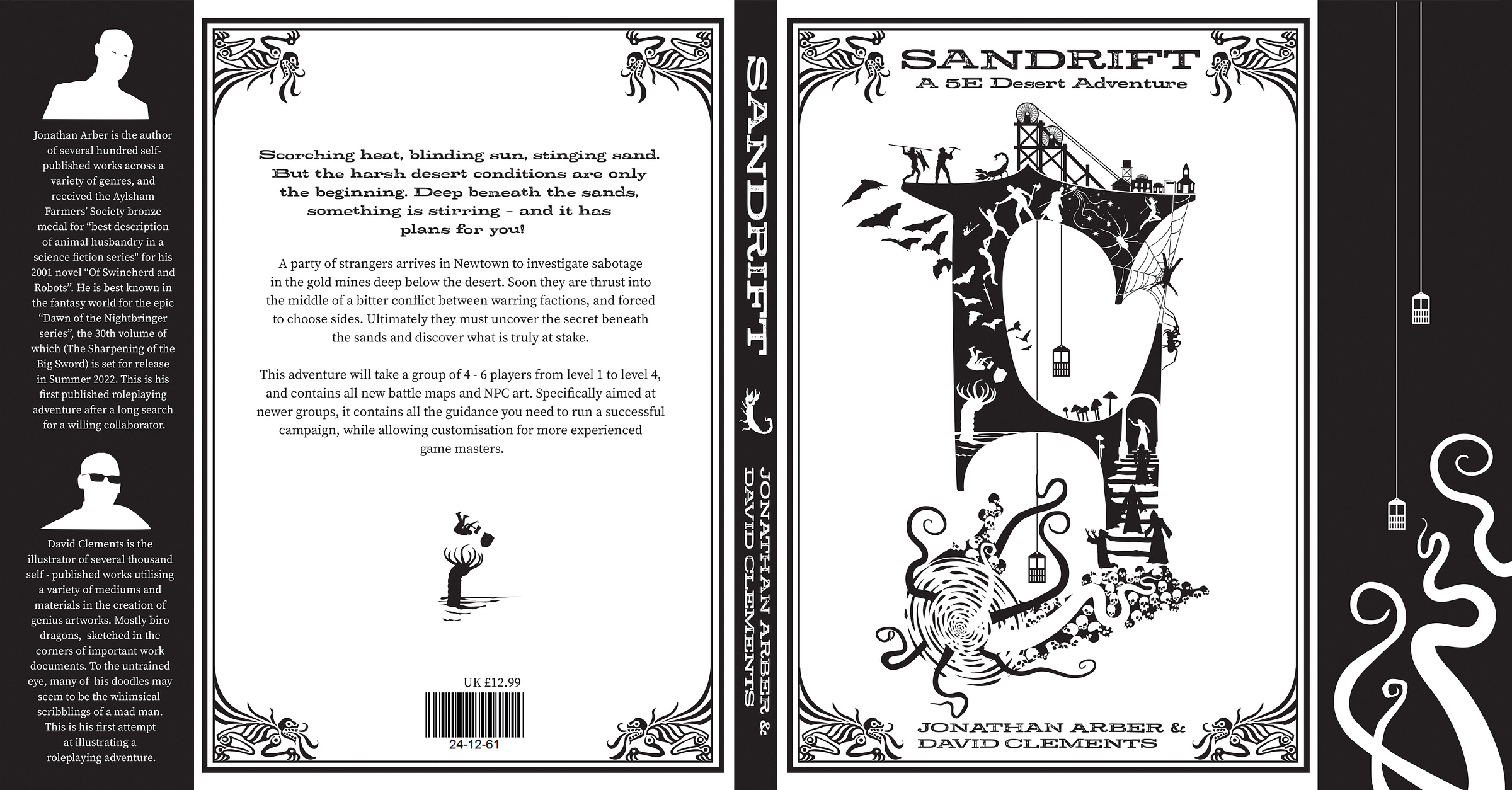 Book Cover Design by David Clements on Dribbble