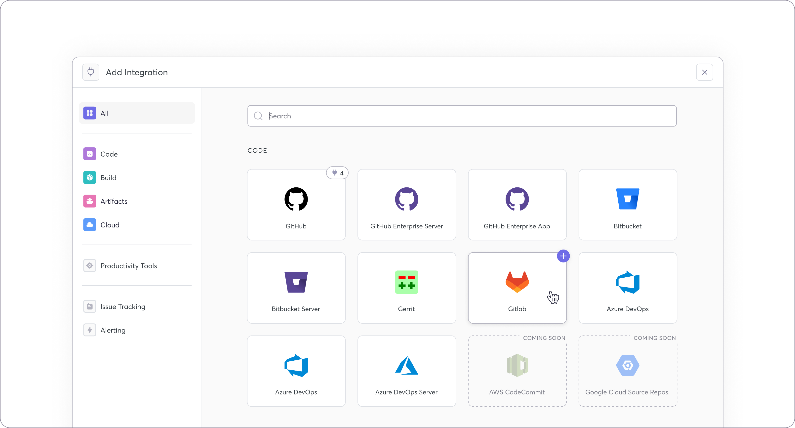 Integrations Component by Moty Weiss for Cycode Design Team on Dribbble