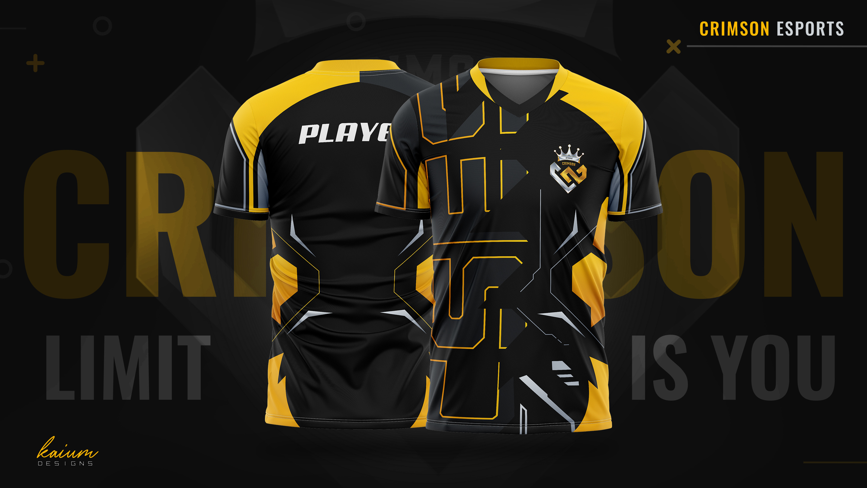 CRIMSON STRIKE JERSEY DESIGN by Kaium Mreedha on Dribbble