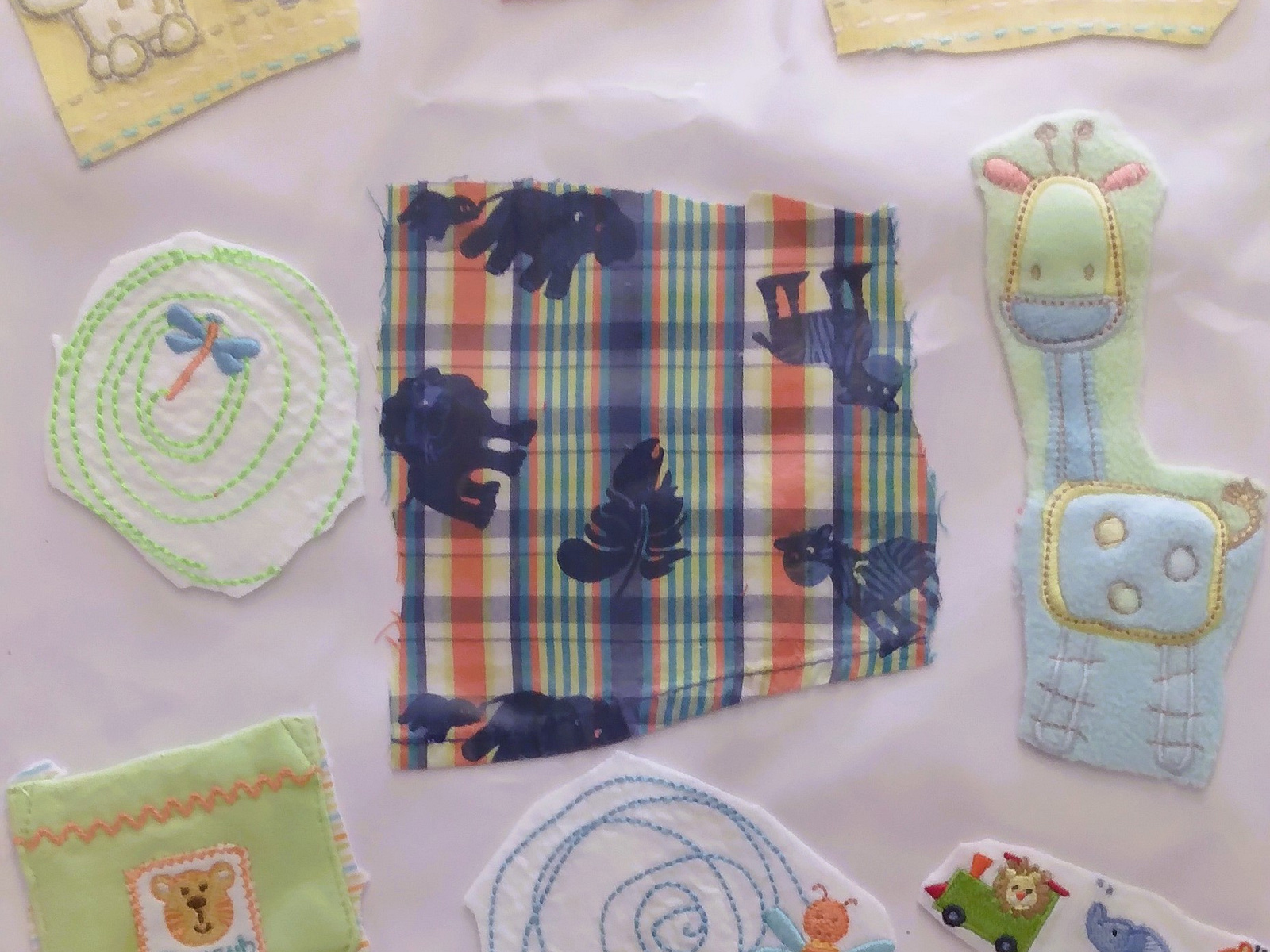 fabric scrapbook collage by heath wall on Dribbble