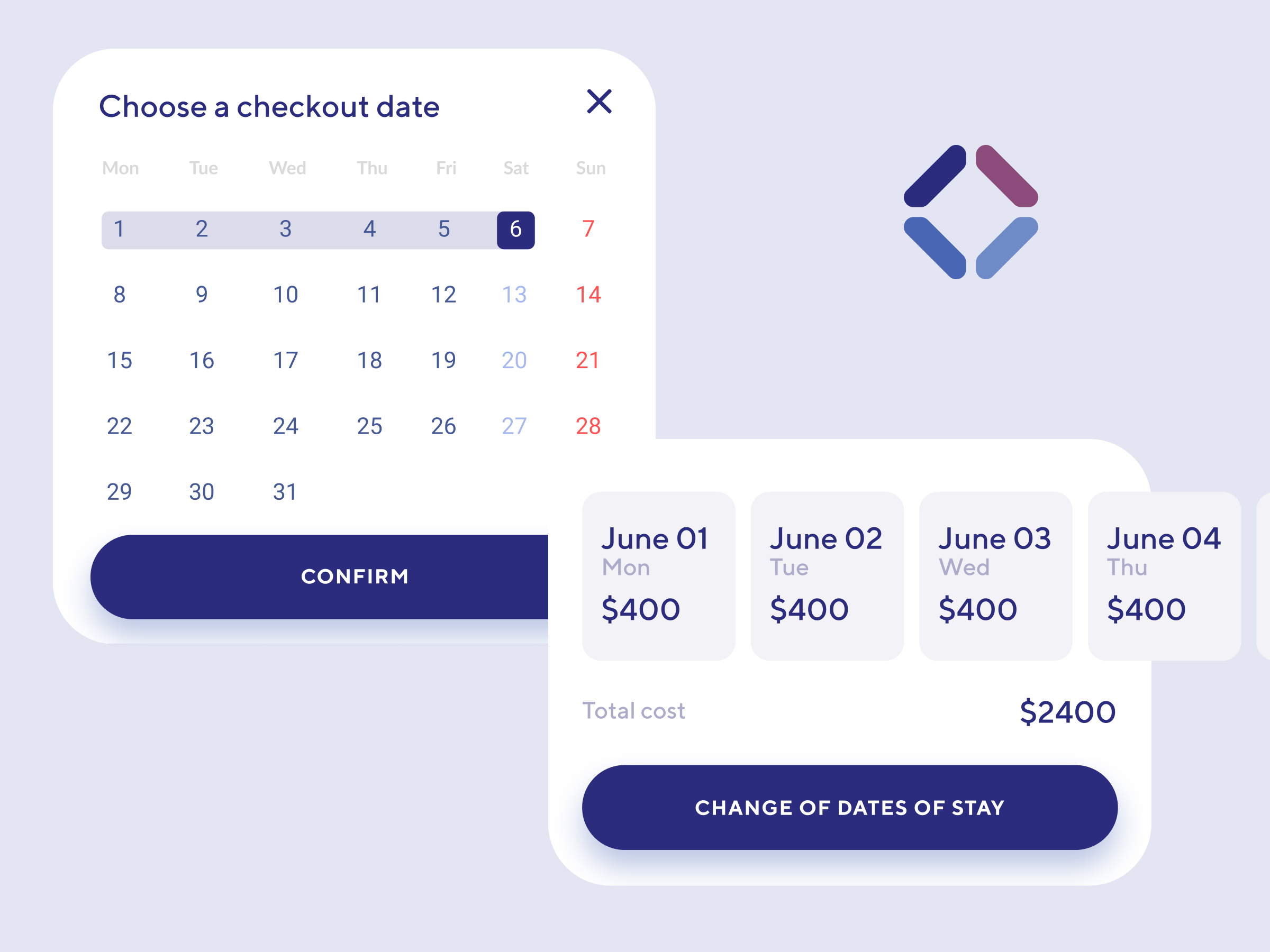 Hotel Unit | Booking App | Home page by Boris Belov on Dribbble