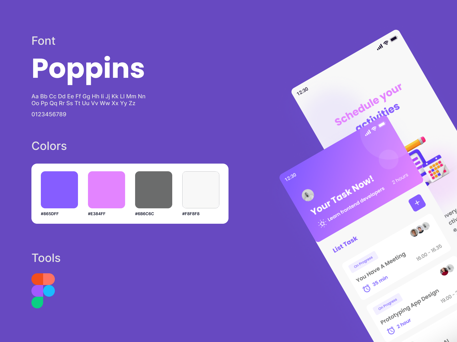 Schedule Management App by andibrhnddn on Dribbble