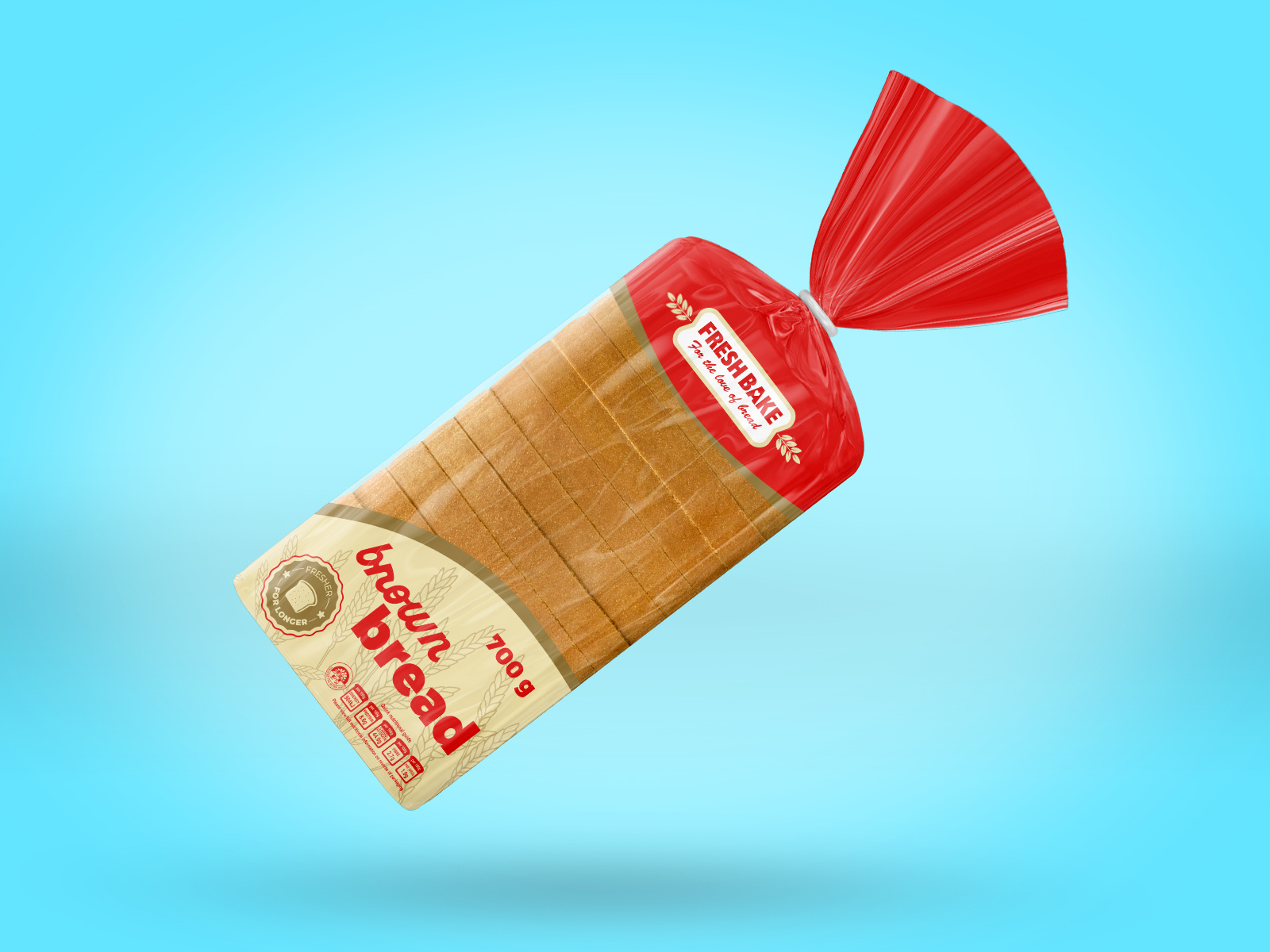 Bread Package Design for Fresh Bake by Temis on Dribbble