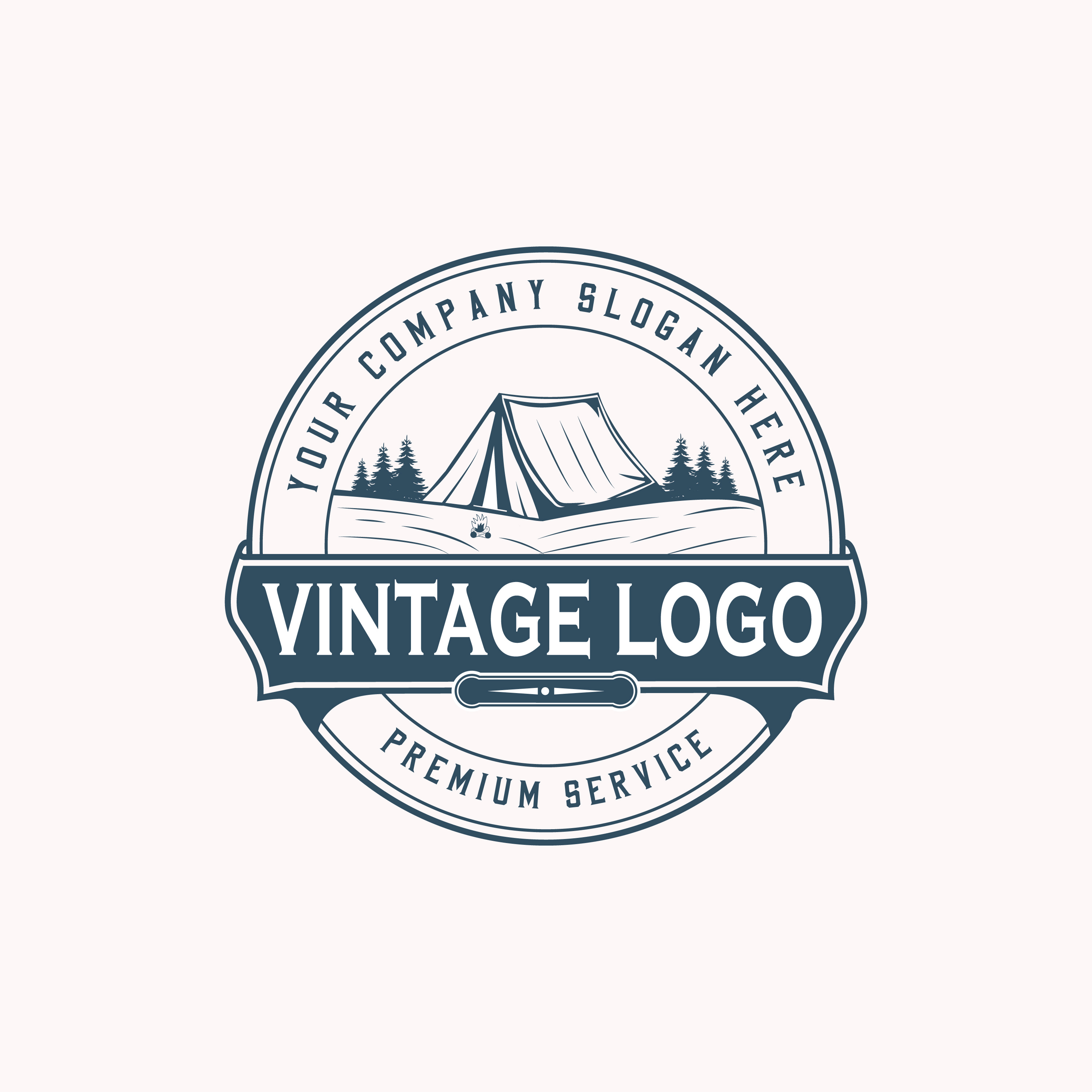 vintage logo by md kaium mia on Dribbble