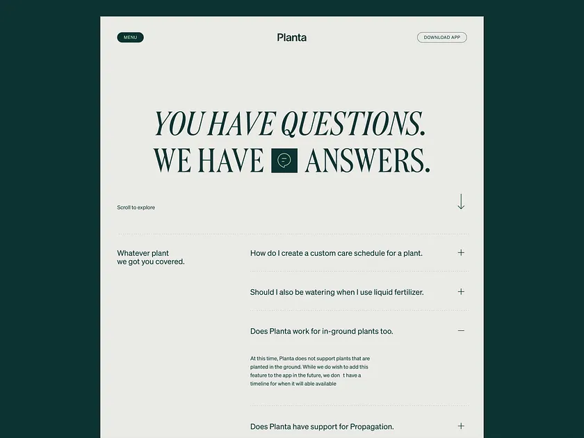 Browse thousands of Faq Section images for design inspiration | Dribbble