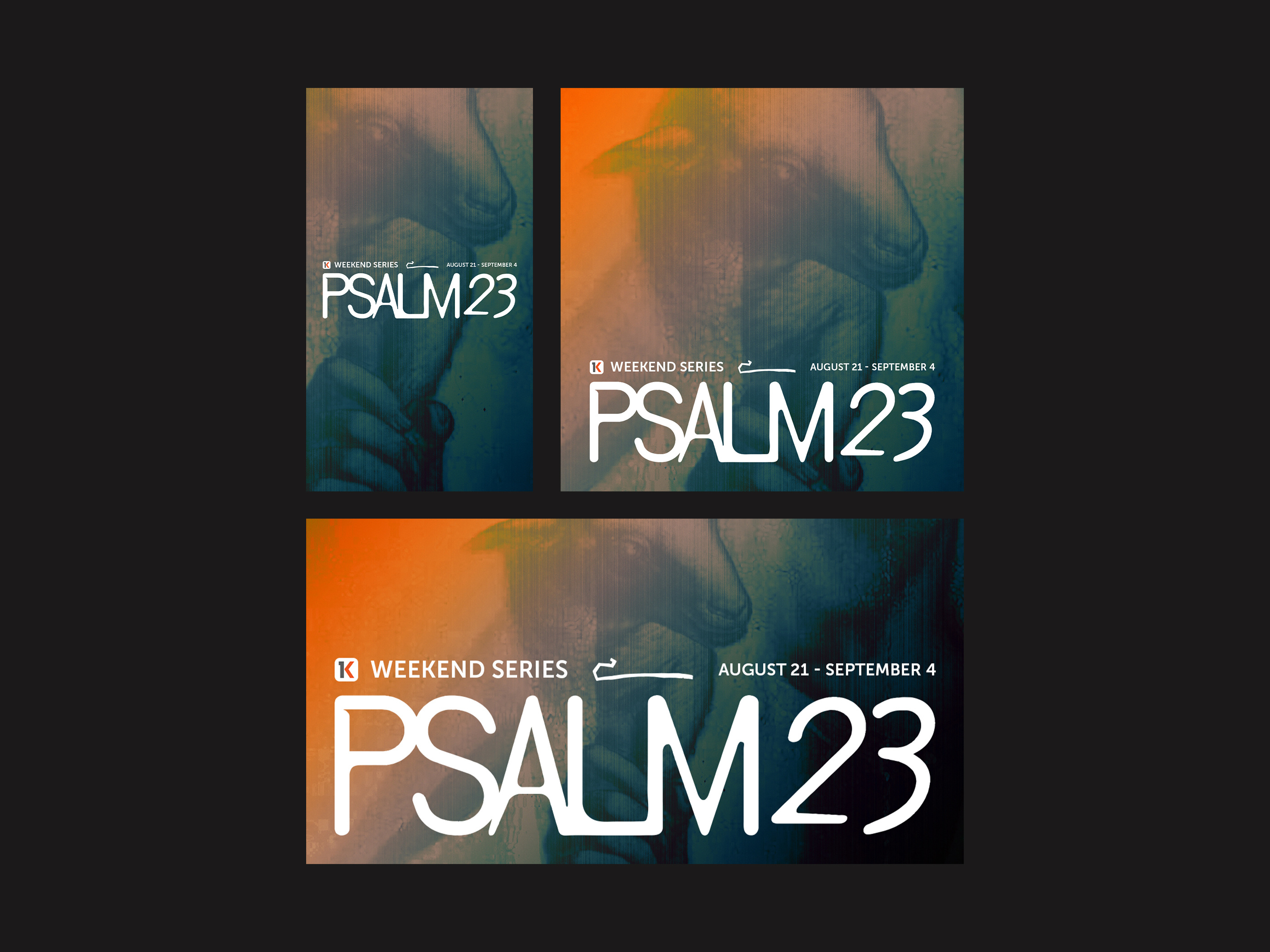 Psalm 23 Series Branding by Zachariah Stuef on Dribbble