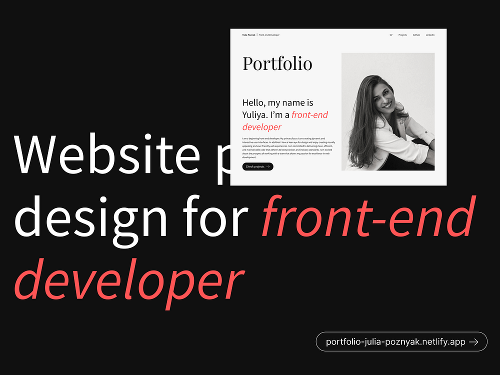 Browse thousands of Front End Developer Portfolio images for design ...