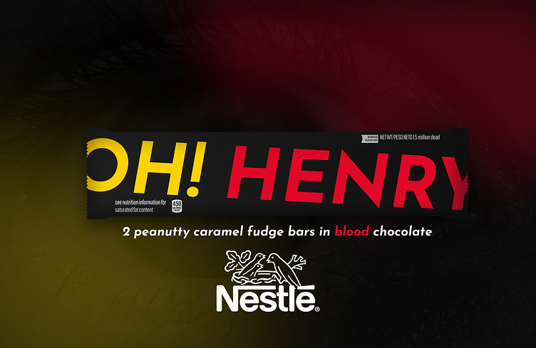 oh! henry rebrand for brand battle 5 by Henry Ironside on Dribbble
