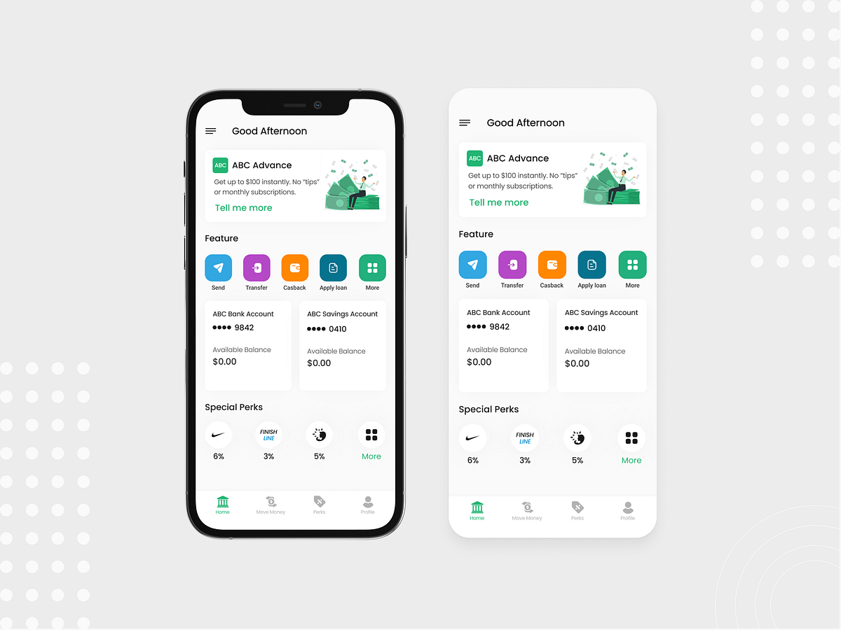 Finance Mobile App Design by ilias miah on Dribbble