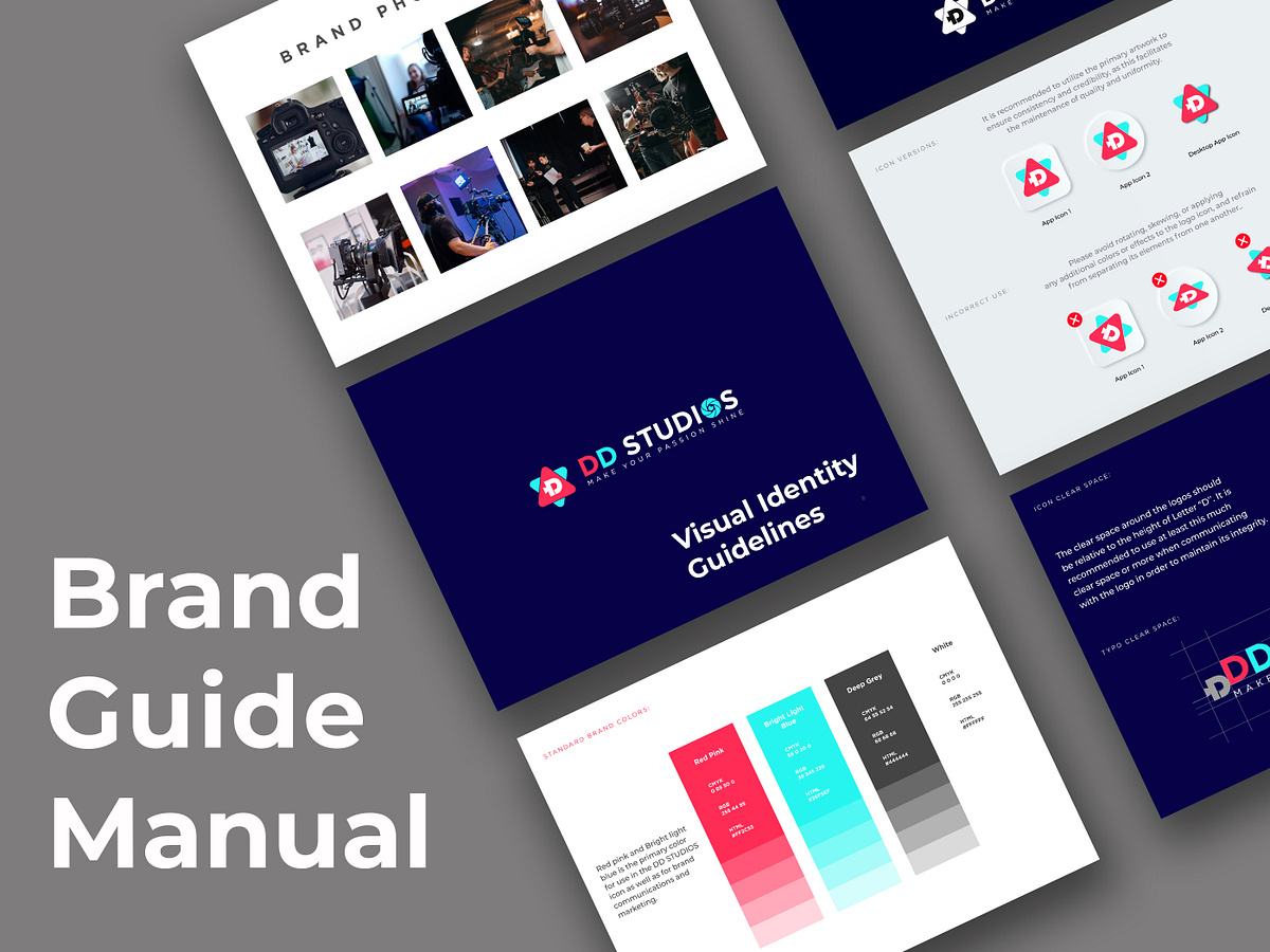 DD STUDIOS Logo Branding Project by Md Rasel on Dribbble