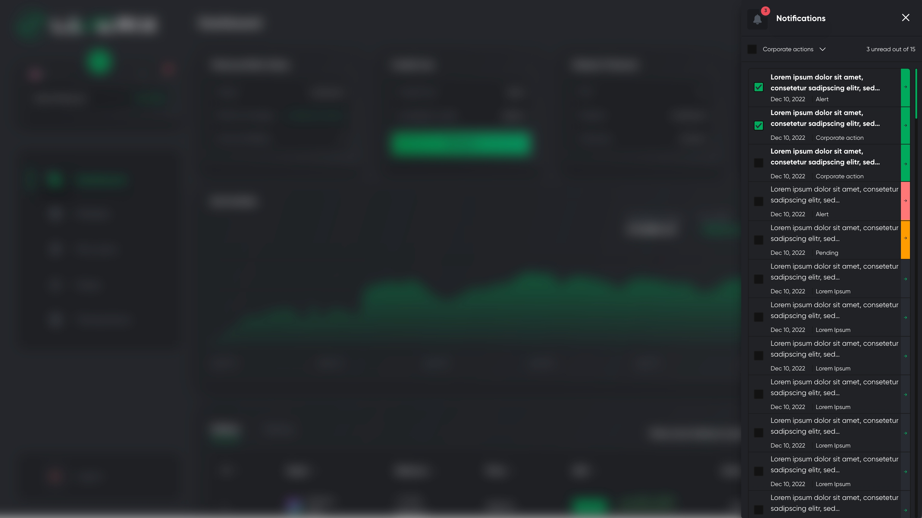 Dark UI UX Dashboard Design for Leverix AI Powered Crypto Wallet by ...