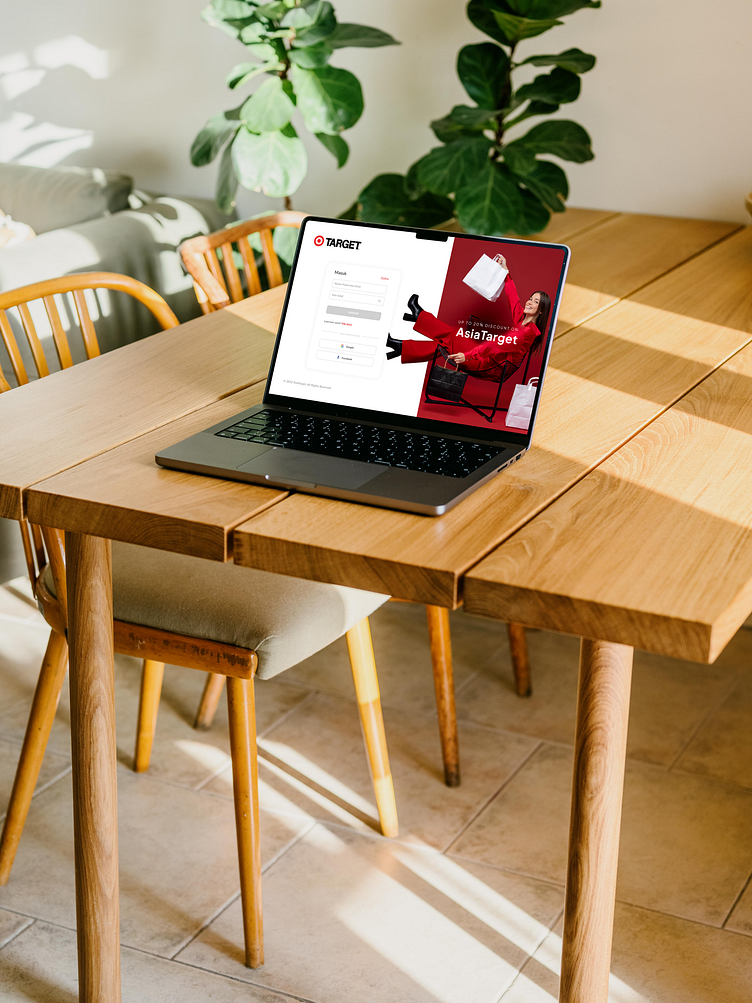E-Commerce Website Login Page UI Design by Fikri Zyanafri on Dribbble