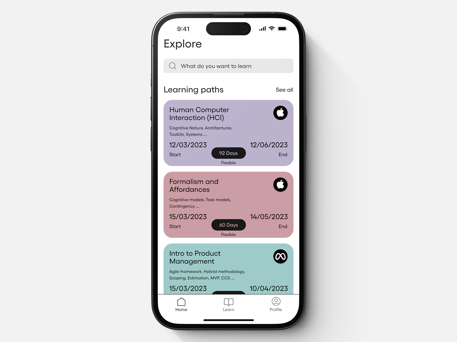 Learnbay Ui By Nivesh Birangal On Dribbble