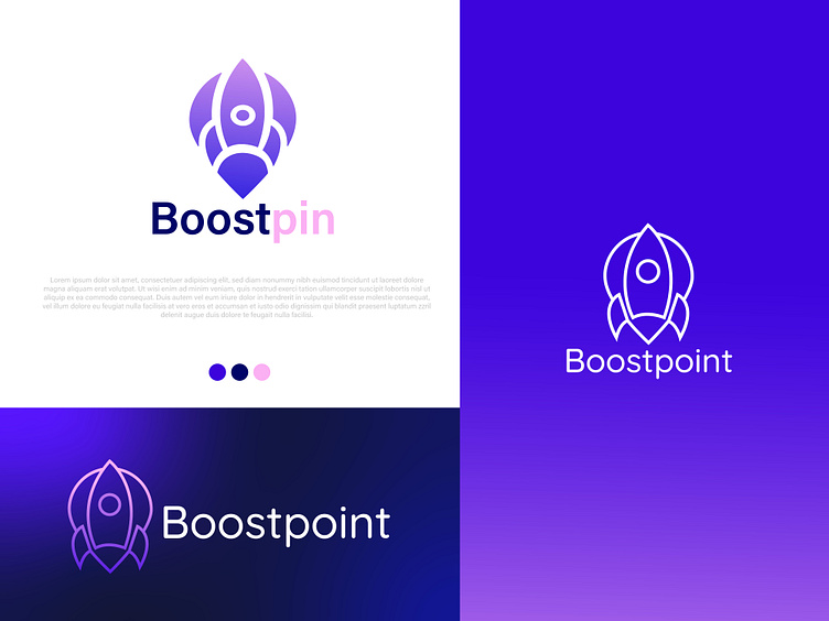 Boostpoint logo Design by Sazzad Hossain onu on Dribbble