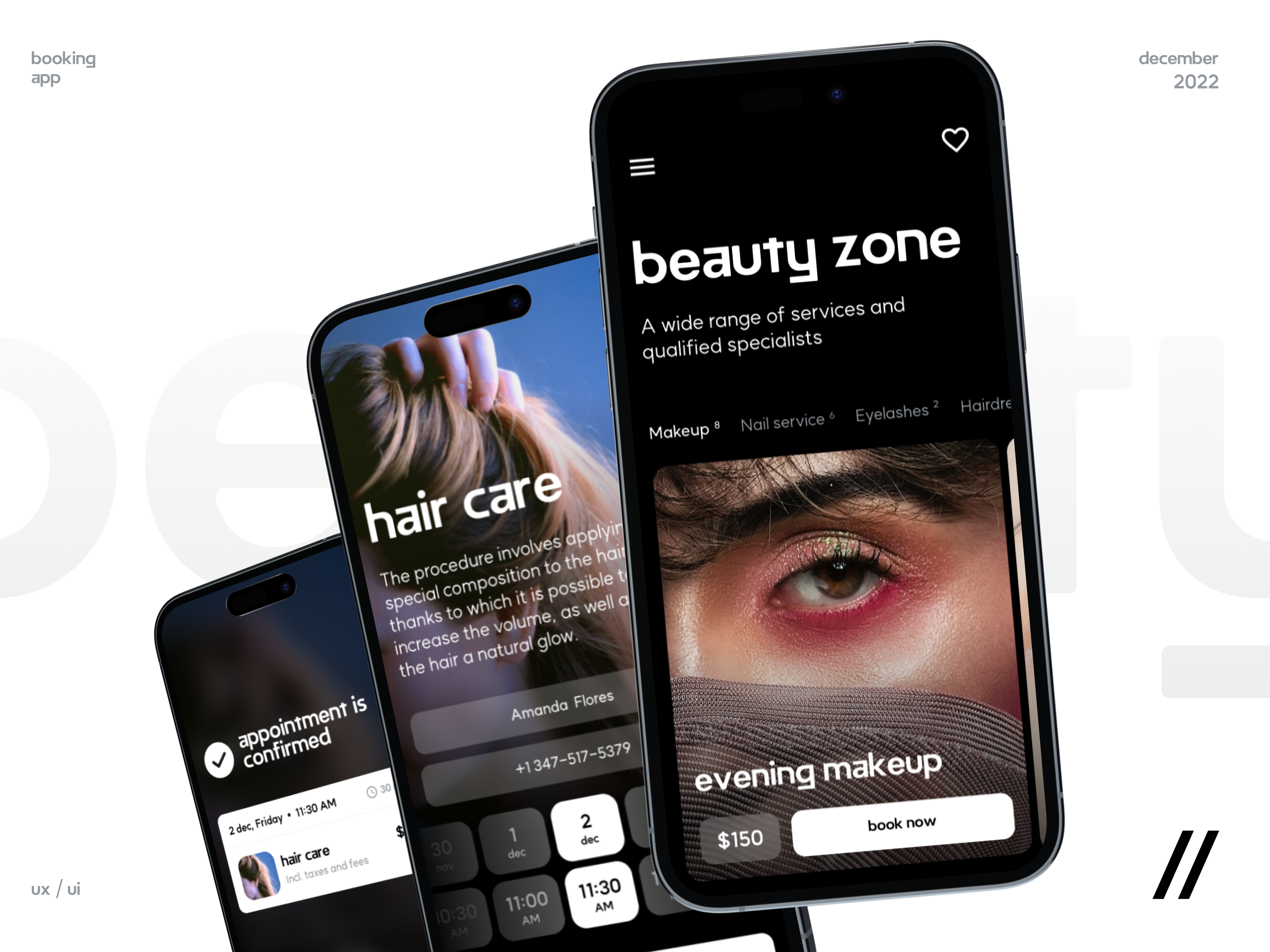 Beauty Salon Mobile IOS App by Purrweb UI/UX Agency on Dribbble