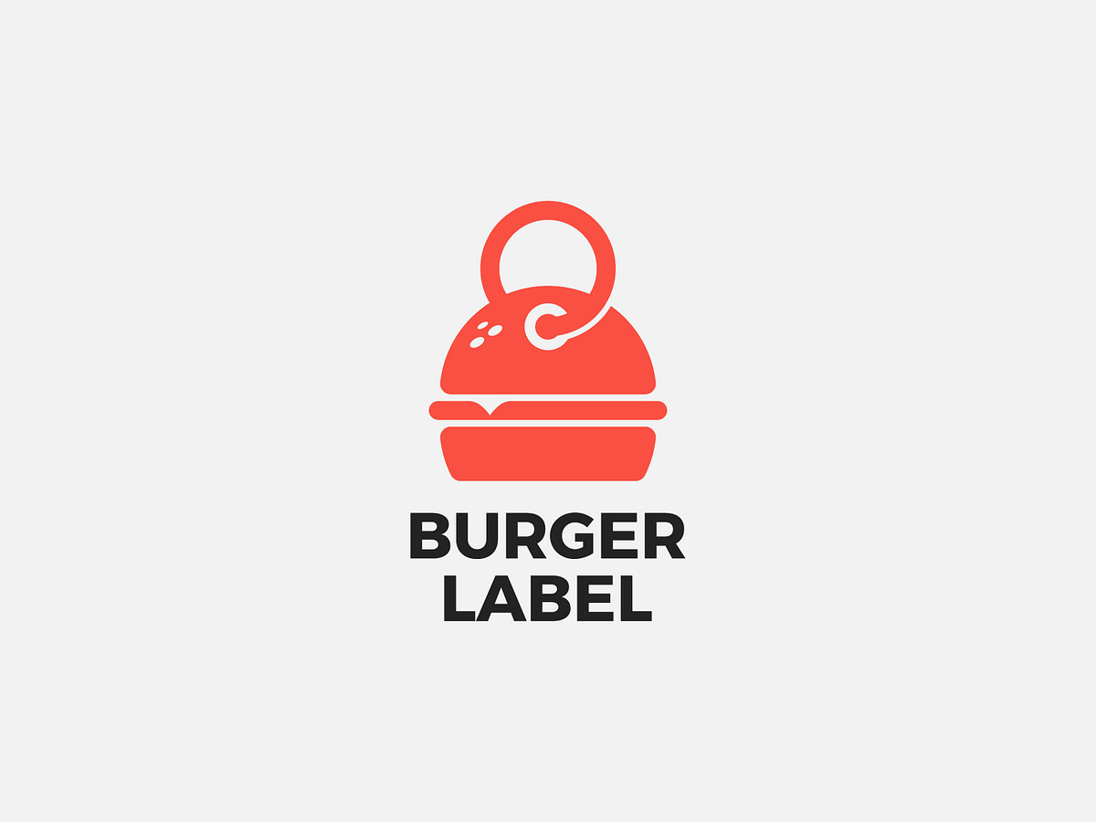 Burger Label by Fauzimqn on Dribbble