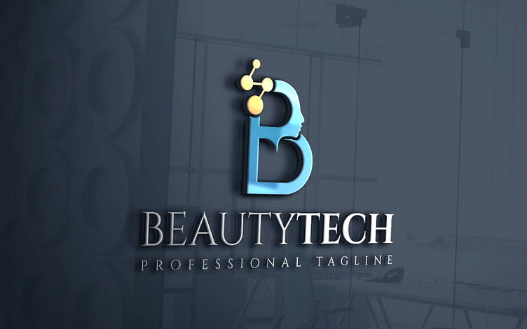 Letter B Beauty Technology Logo Design by ABU OMAYAR ALIF on Dribbble
