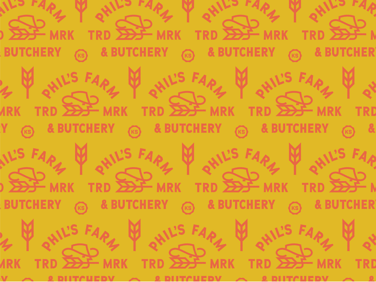 Phil's Farm Pattern by Brian Wiens on Dribbble