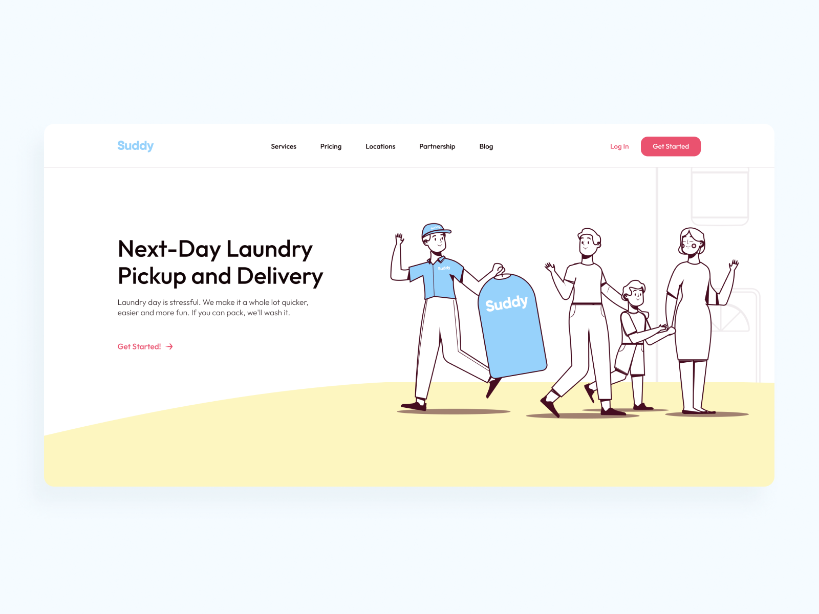 Suddy / Homepage by Kody Studio for KODY on Dribbble
