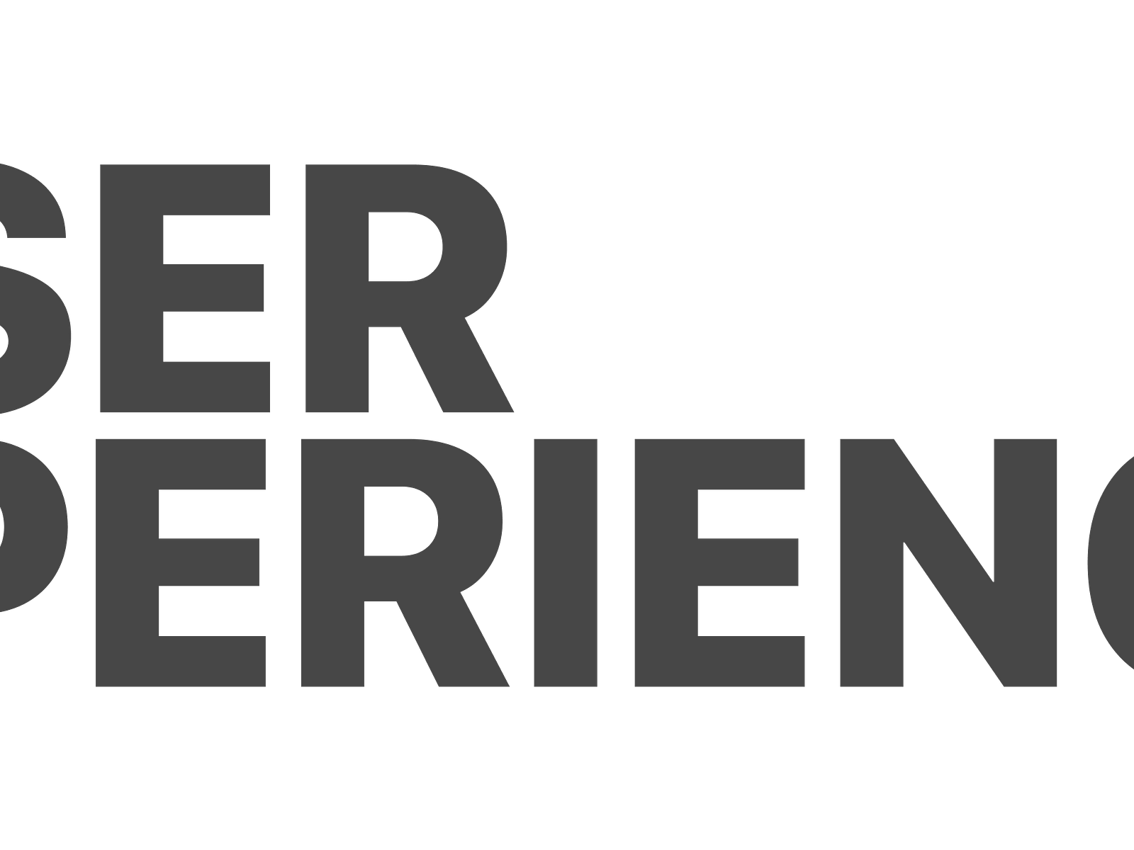 USER EXPERIENCE Logo by Shadi Khader on Dribbble