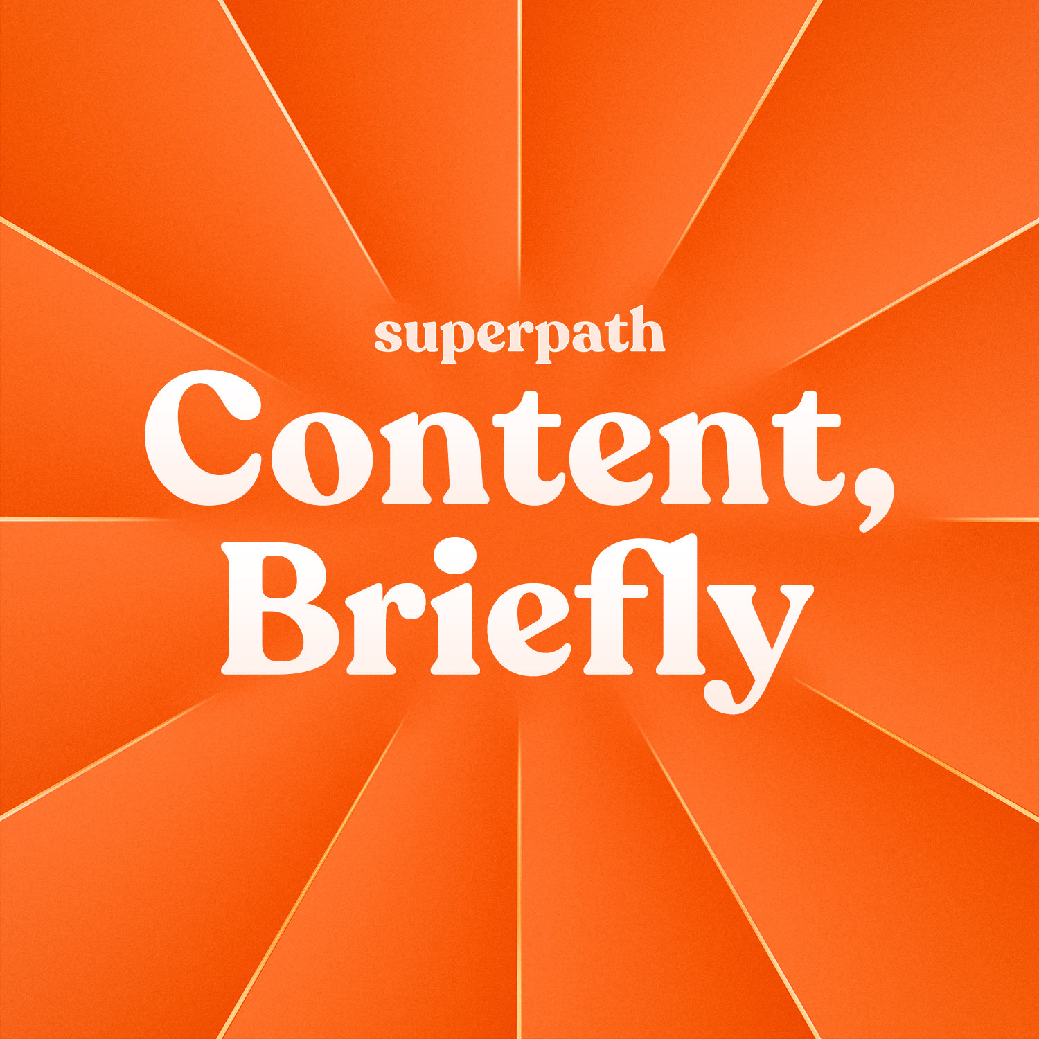 Content, Briefly — Podcast Cover by Matt Worde on Dribbble