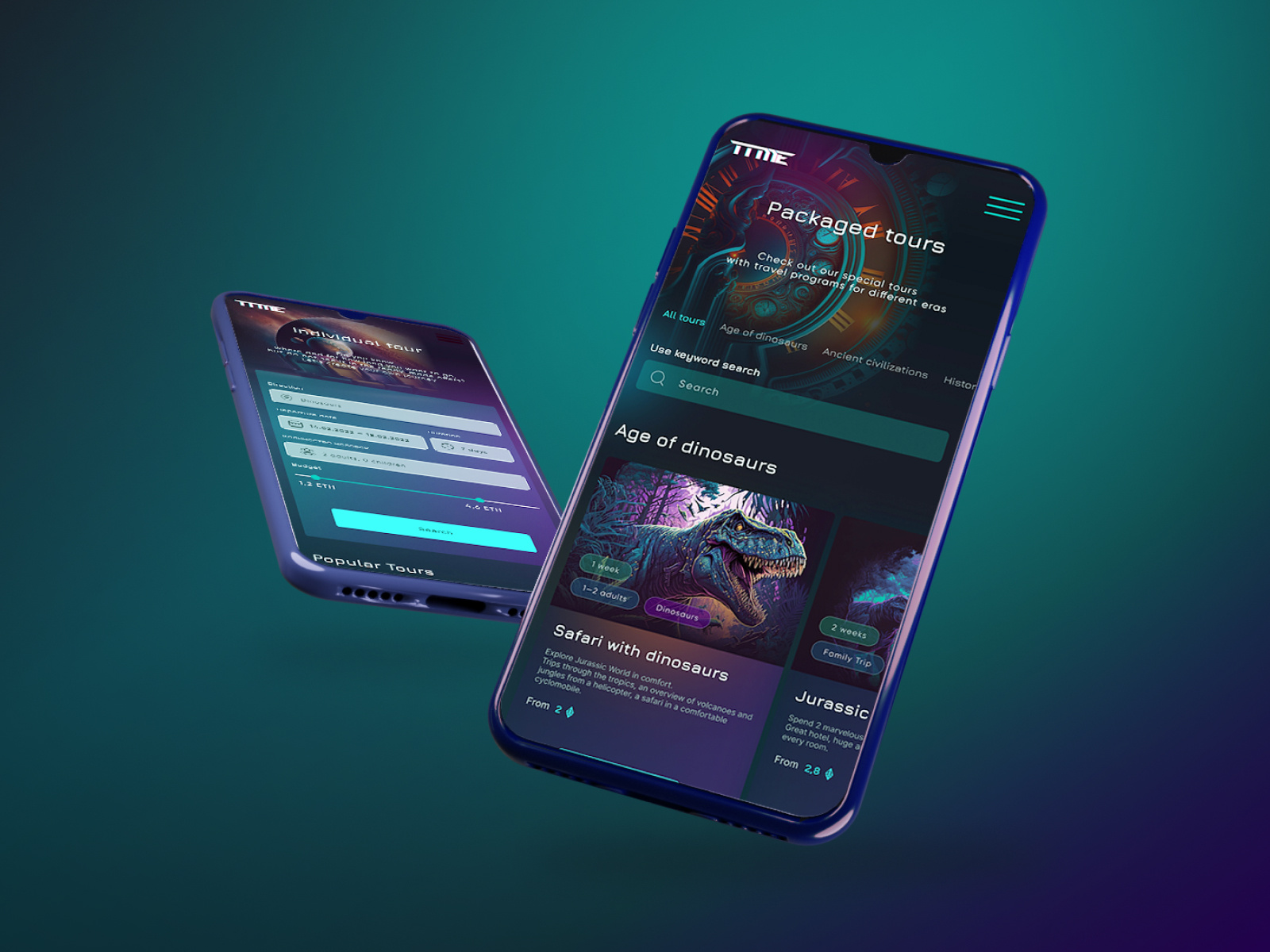 TIME Travel - UX/UI Case Study - Website and Mobile by Anna Sergeenko ...