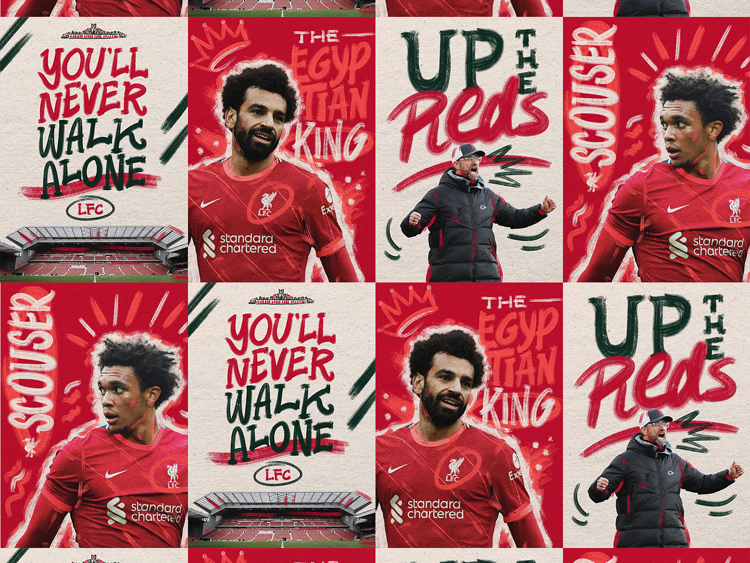 Liverpool FC Posters by Adam Hawkins on Dribbble
